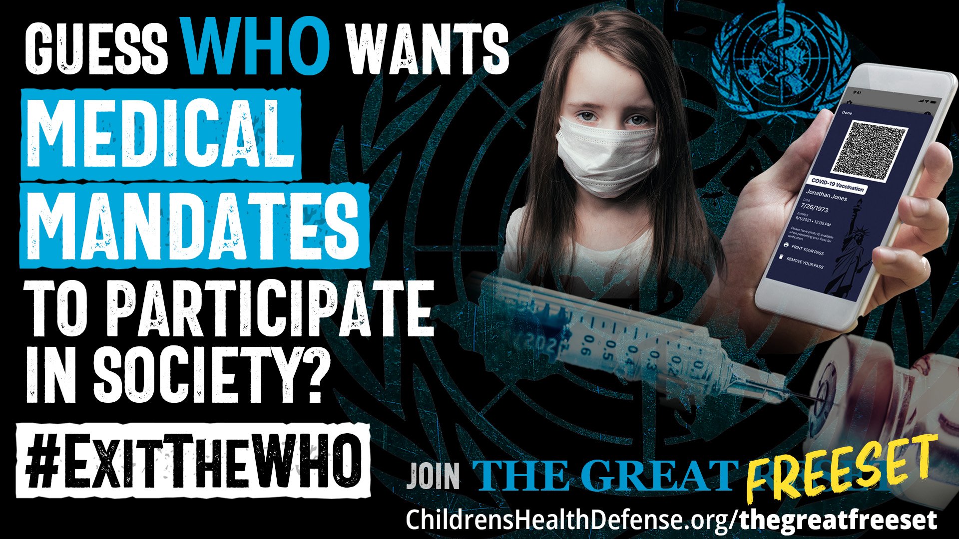 Exit the WHO - Children's Health Defense Australia Chapter